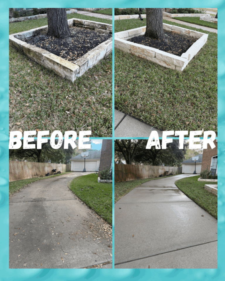 Restoring a Sugar Land Driveway & Limestone Landscape Stone with ...